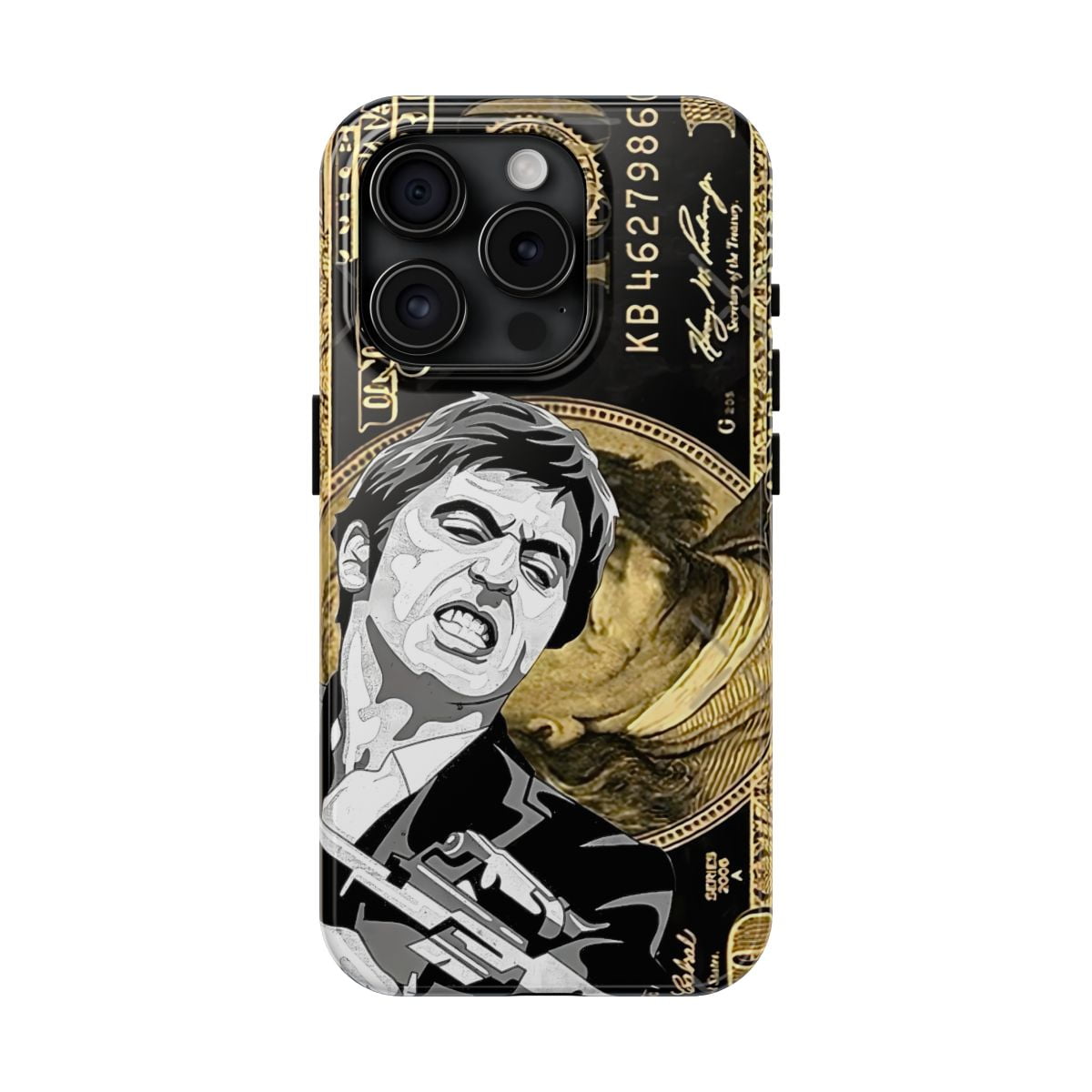 iPhone Tough Case Scarface Dollar Gold Gangster Retro Vintage Crime ...