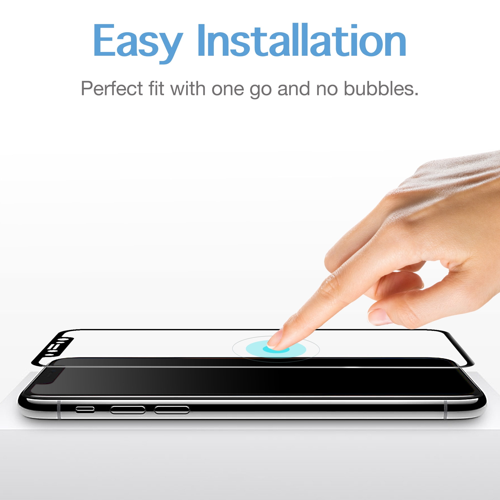 iPhone X Screen Protector, ESR [Full Coverage] - Walmart.com