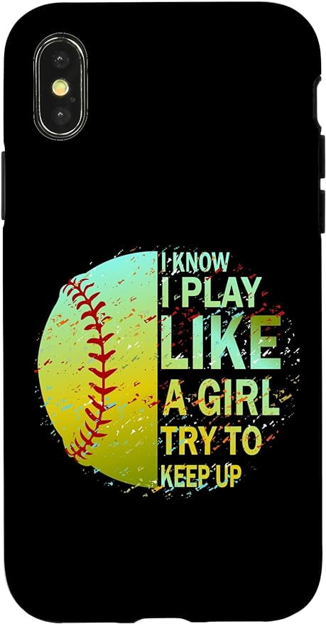Softball Phone Cases