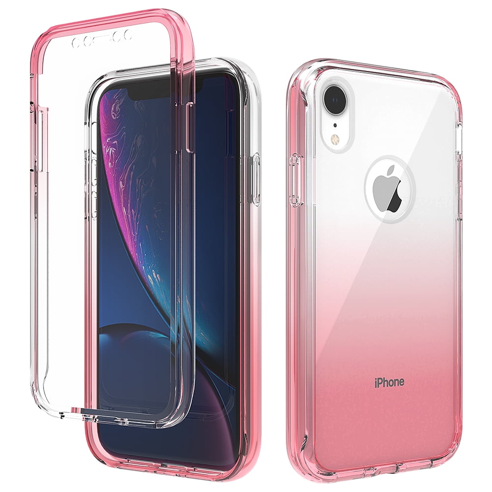 iPhone XR Case, Full Body Clear Bumper Protection Case [with Screen ...