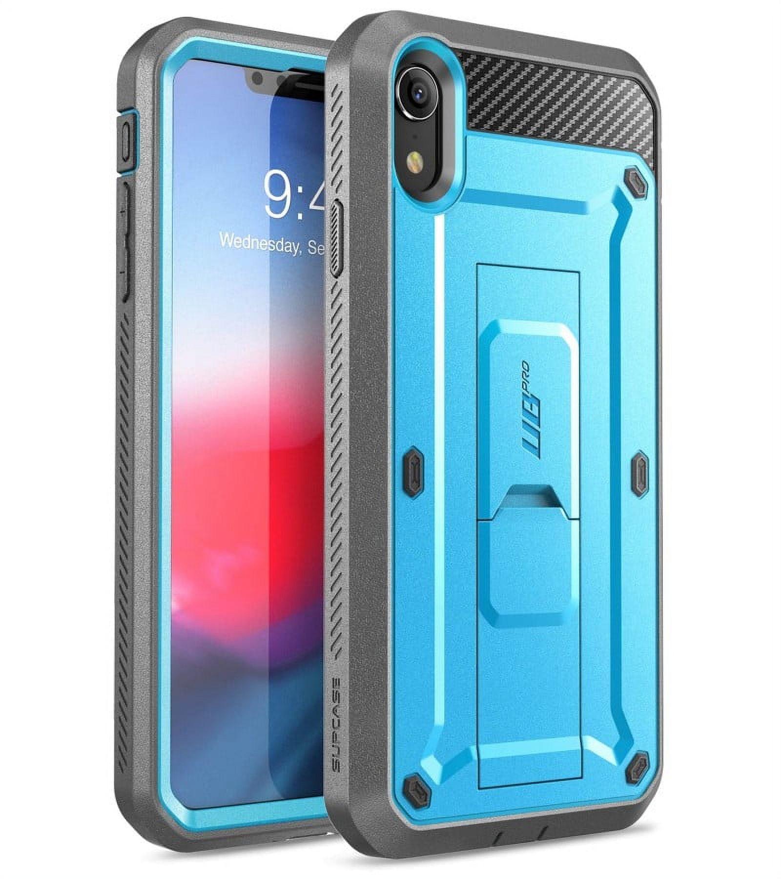 iPhone XR Case, SUPCASE Full-Body Rugged Holster Case with Built-in ...