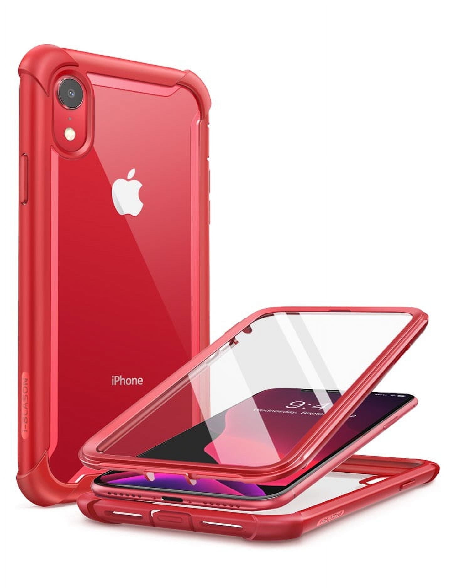 i-Blason Ares iPhone XR Case, Full-Body Rugged Clear Bumper with Screen ...