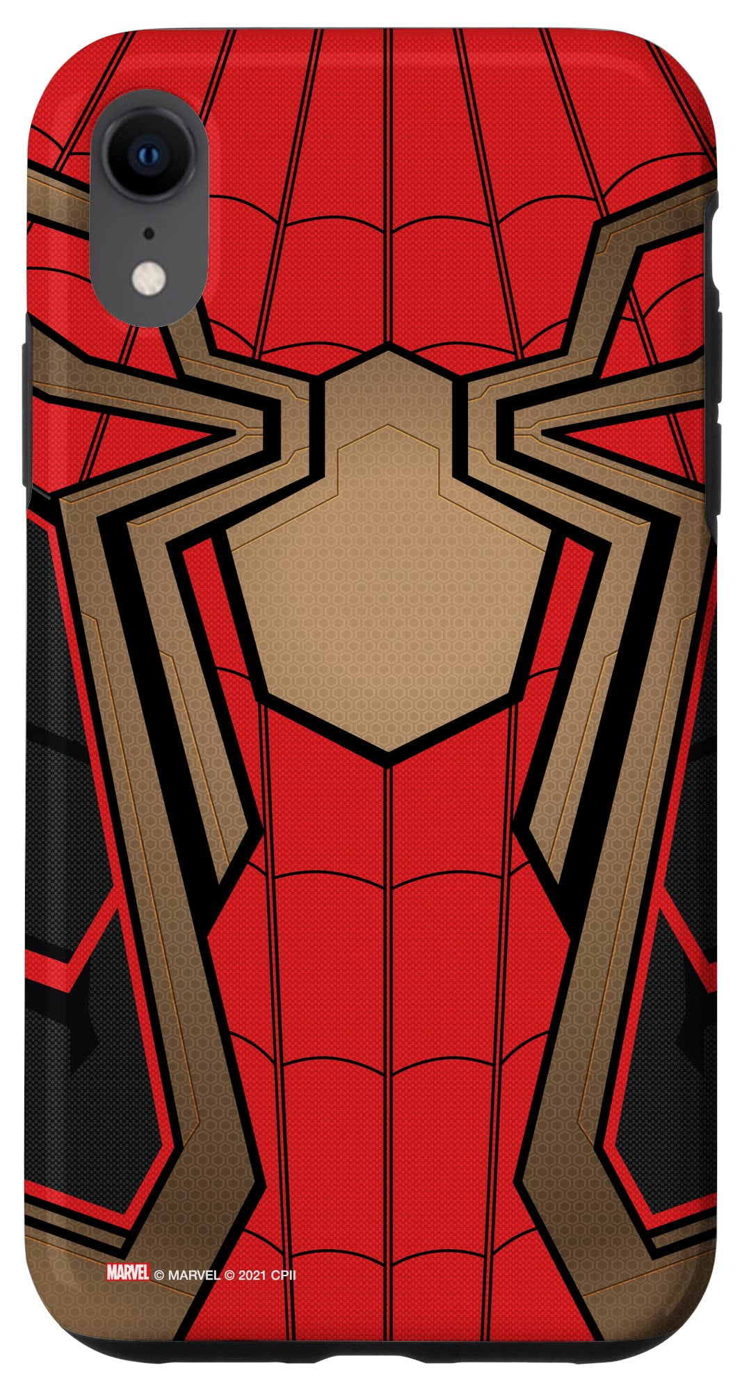 iPhone XR Marvel Spider-Man No Way Home Spider Suit Red Case - Walmart.com