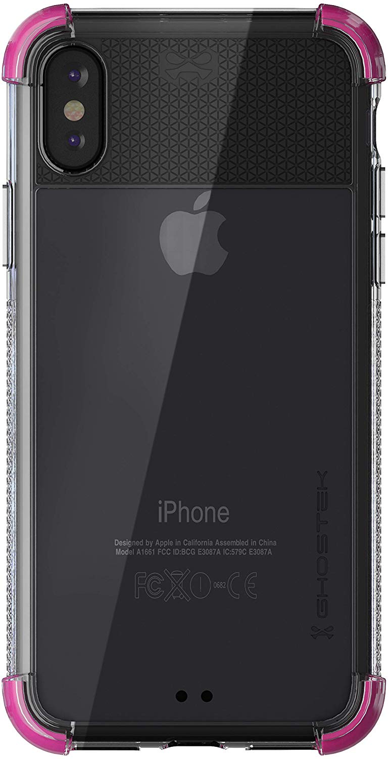 iPhone XS Max Clear Case for Apple iPhone X XR XS Ghostek Covert (Pink ...