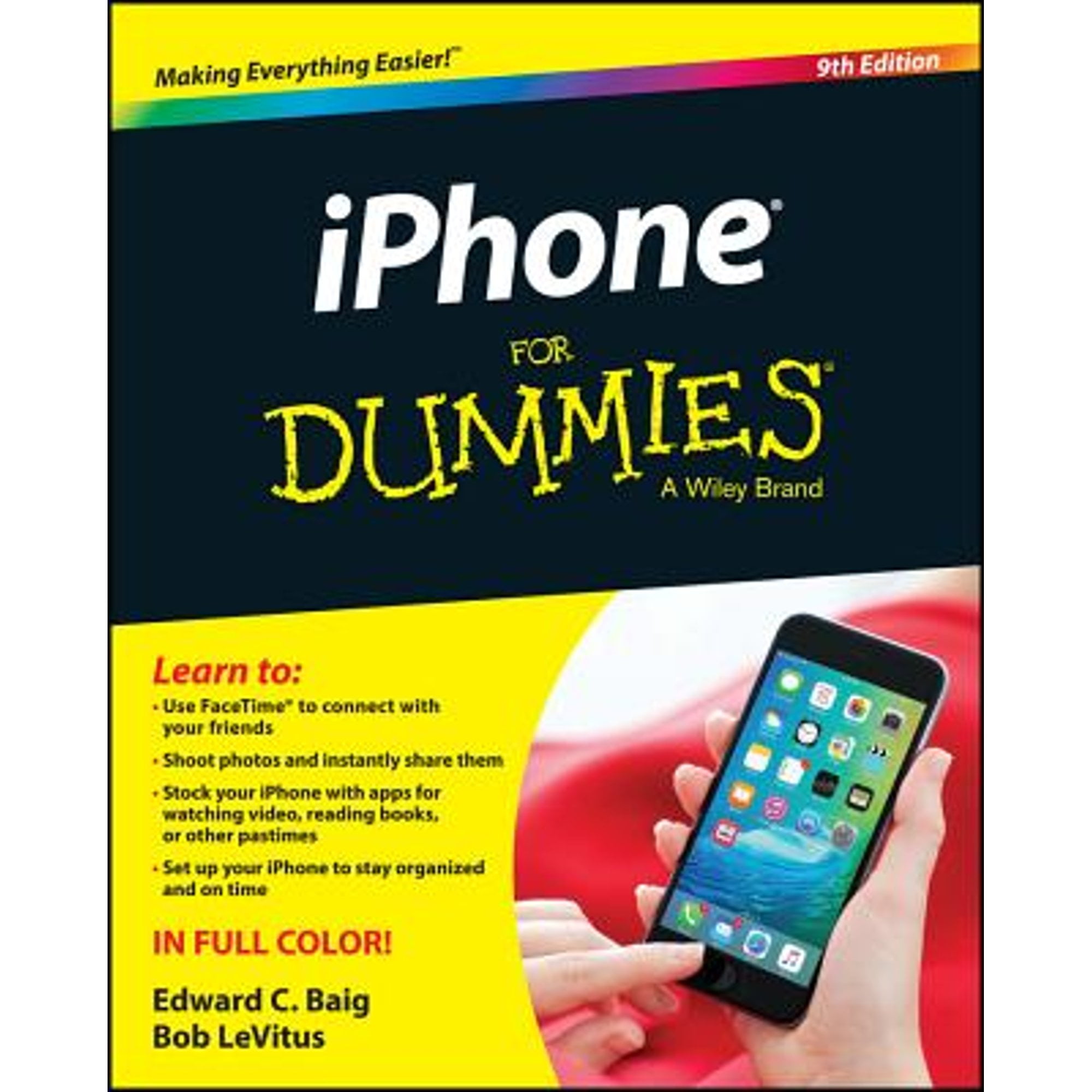 iPhone for Dummies (Paperback) by Edward C Baig, LeVitus - Walmart.com
