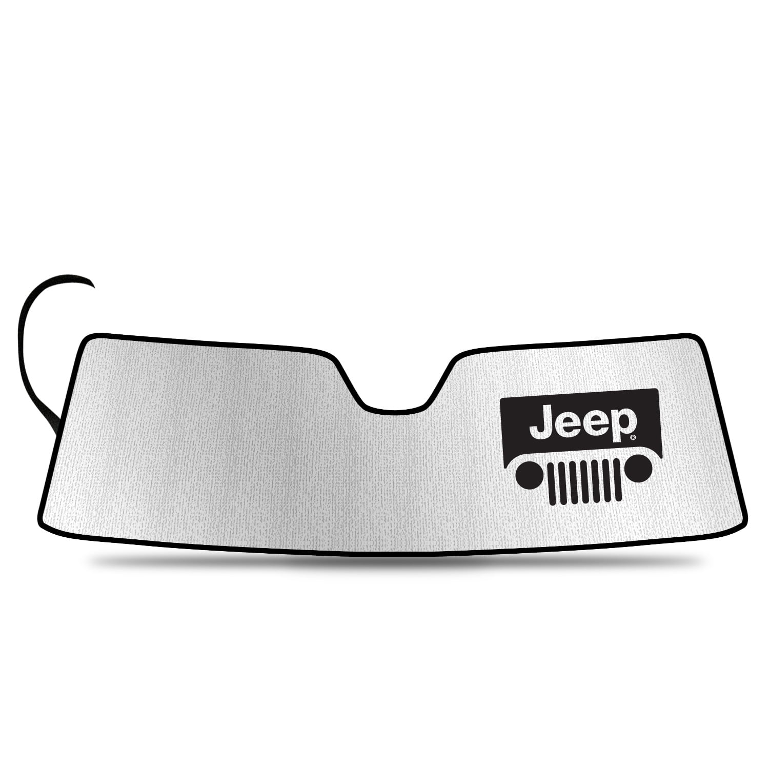 iPick Image Jeep Gladiator Sun Shade, Silver Reflective Windshield ...