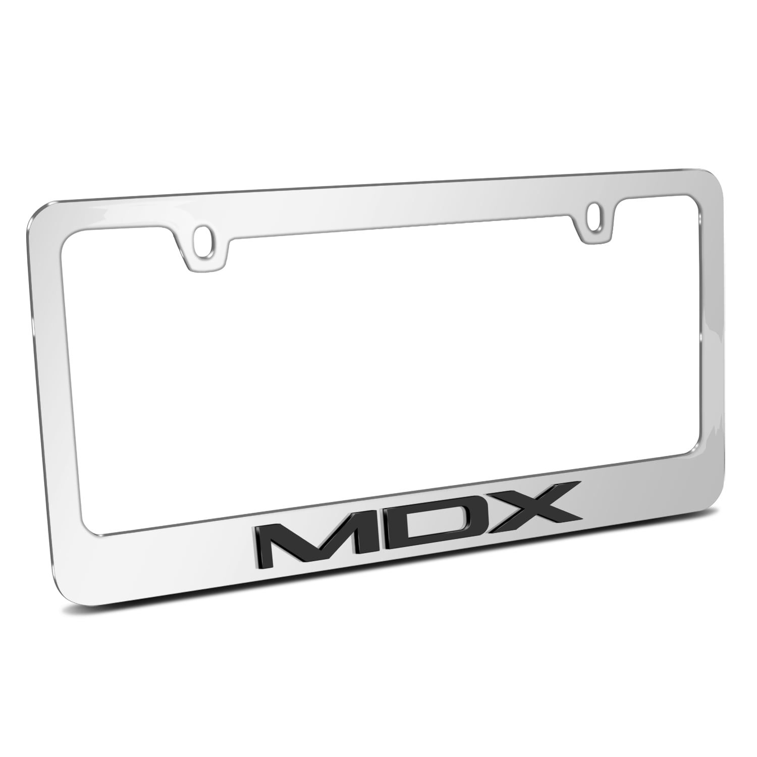 iPick Image for Acura MDX Logo in 3D on Mirror Chrome Metal License ...