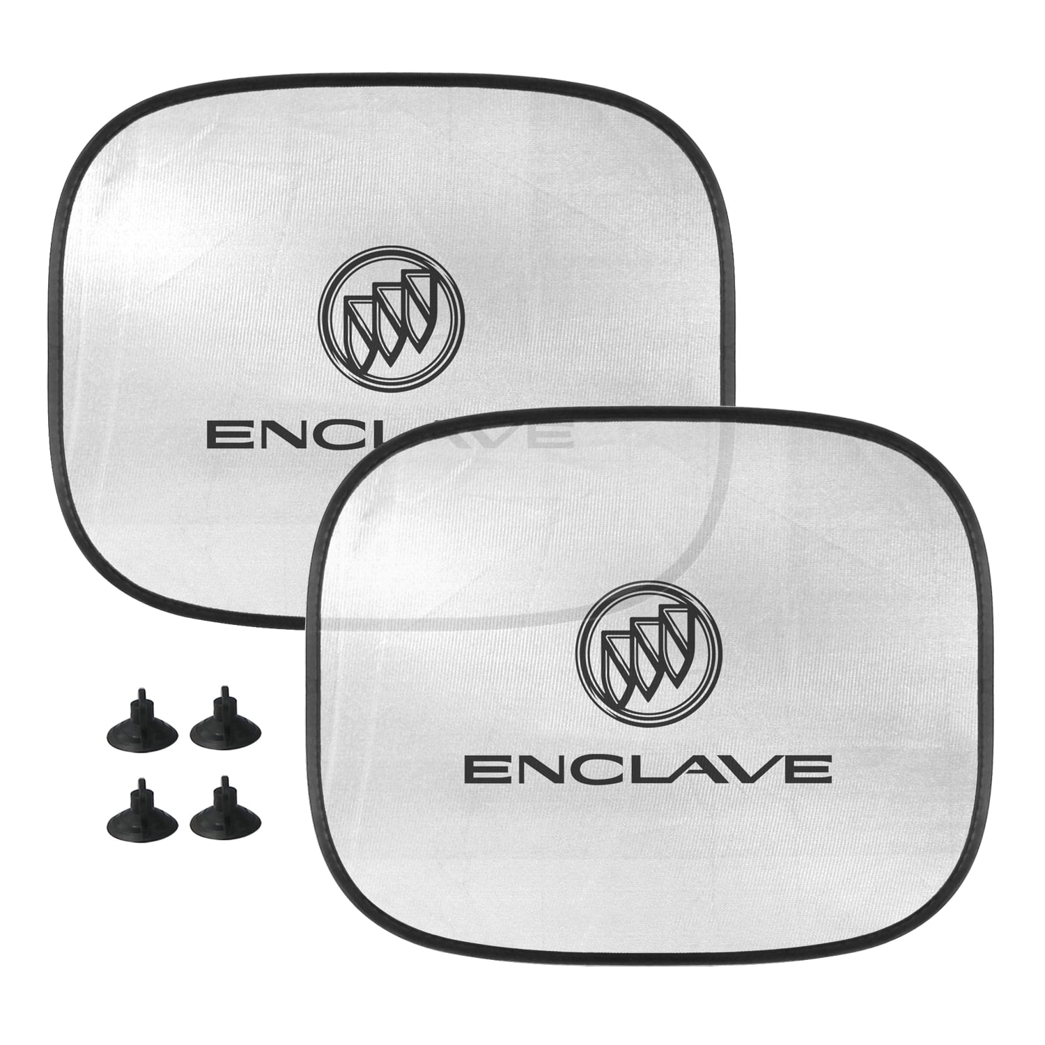 iPick Image for Buick Enclave Logo Car Side Window Mesh Sun Shades for ...