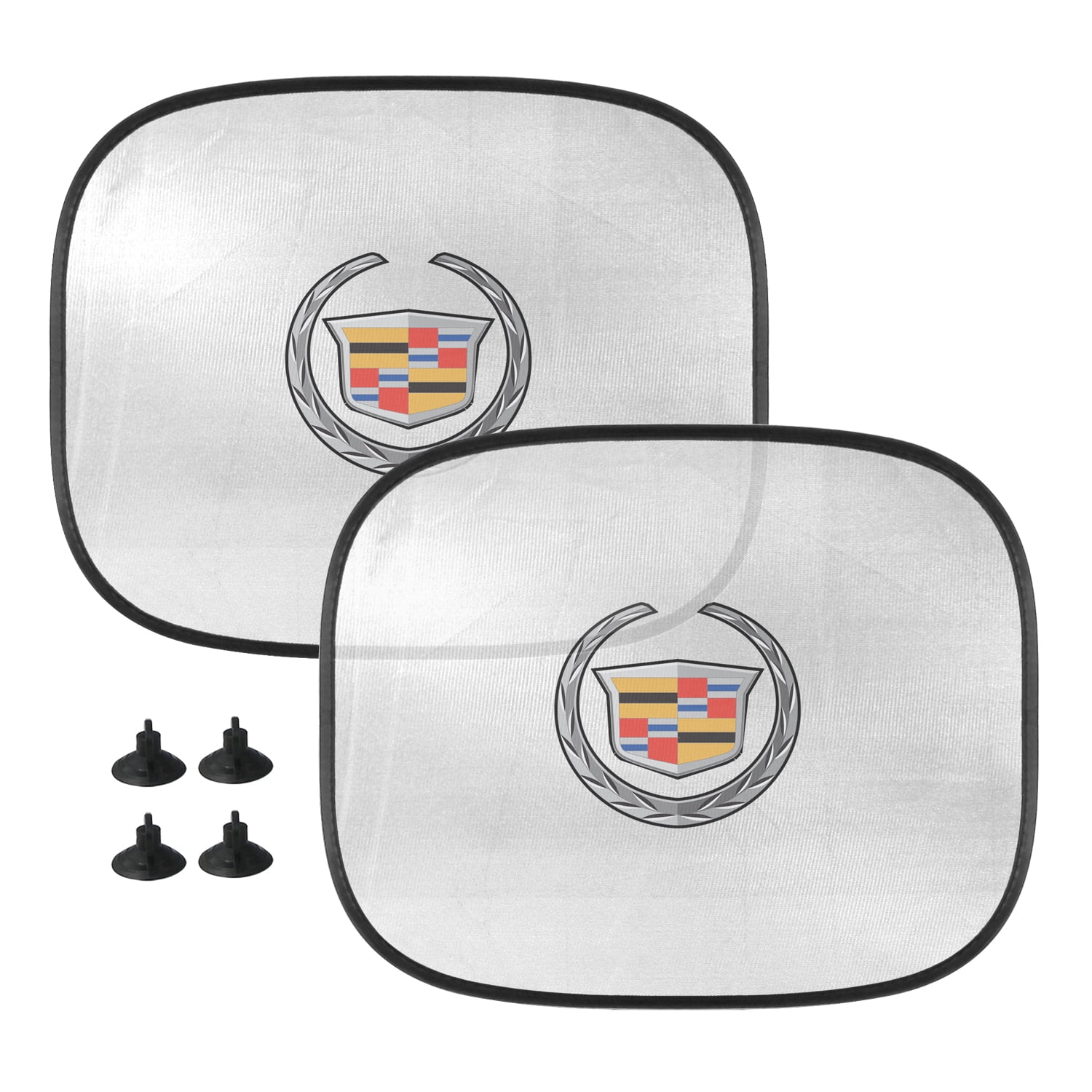 iPick Image for Cadillac Logo Logo Car Side Window Mesh Sun Shades for ...