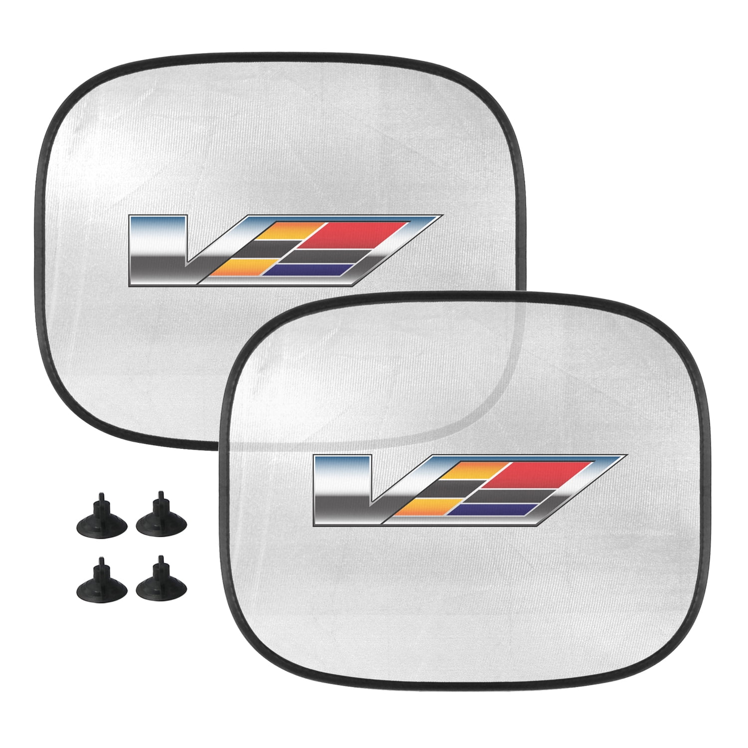 iPick Image for Cadillac V Logo Logo Car Side Window Mesh Sun Shades ...