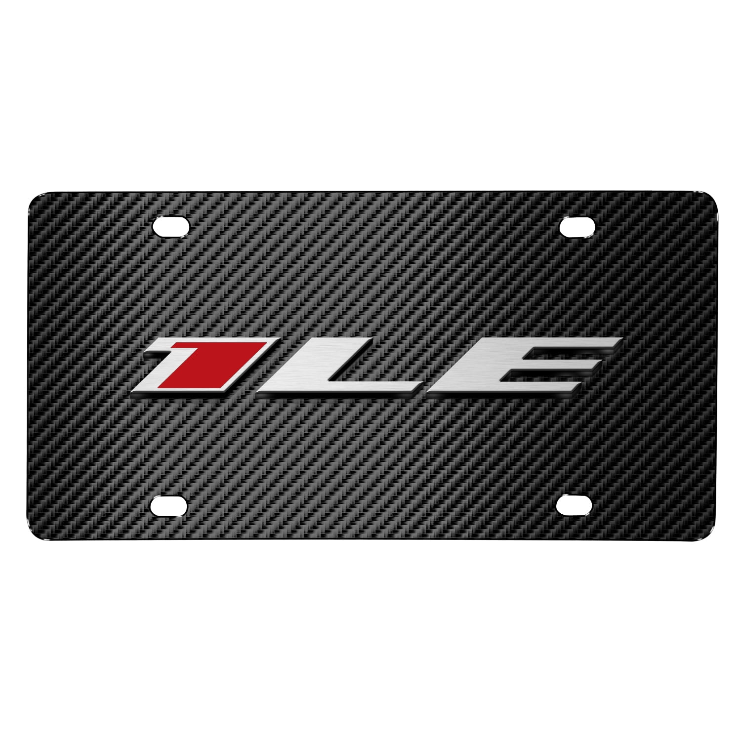 iPick Image for Chevrolet Camaro 1LE 3D Logo on Black Carbon Fiber ...