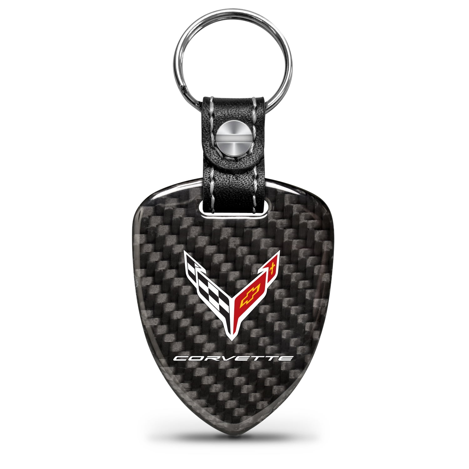 iPick Image for Chevrolet Corvette C8 Real Black Carbon Fiber Large ...