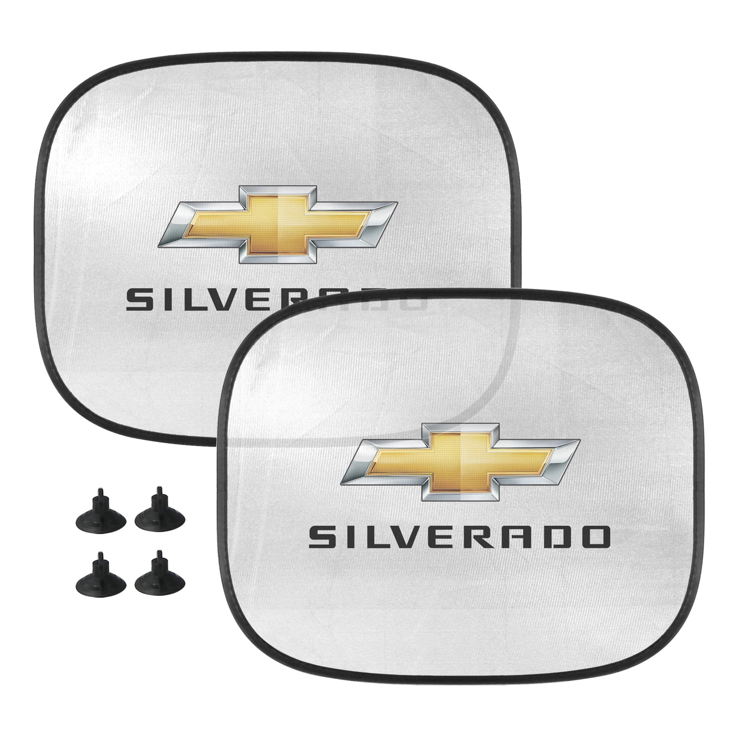 iPick Image for Chevrolet Silverado Logo Car Side Window Mesh Sun ...