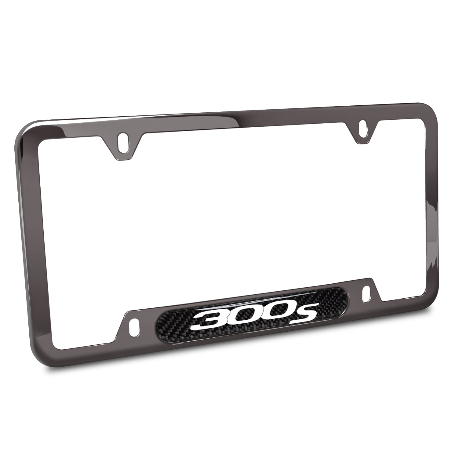 iPick Image for Chrysler 300S Real Carbon Fiber Insert Gunmetal Chrome ...