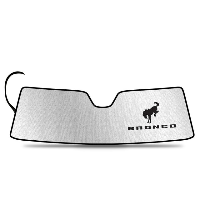 iPick Image Ford Bronco Full-Size Sunshade, Custom Fit Silver ...