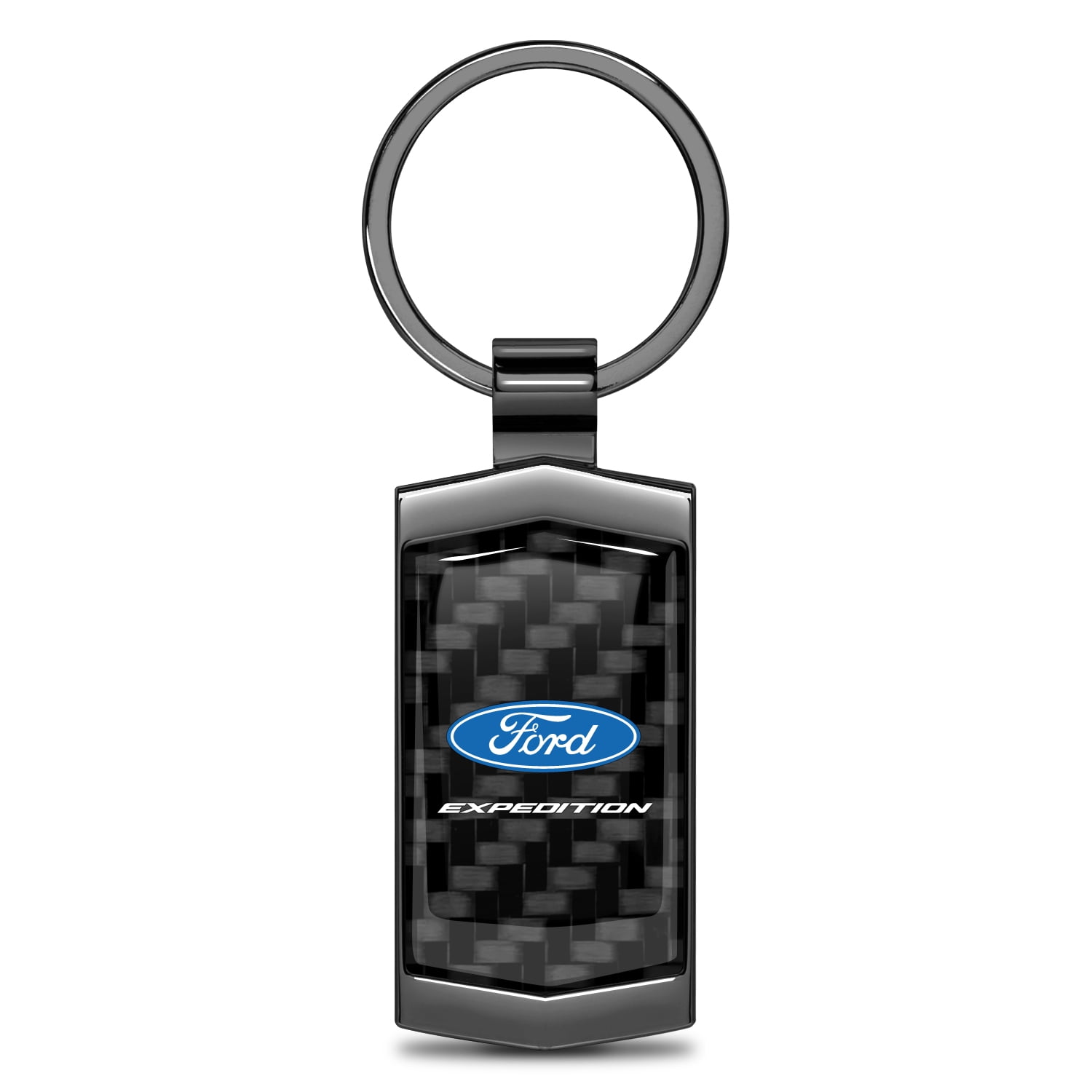 iPick Image for Ford Expedition Real Black Carbon Fiber Gunmetal Metal ...