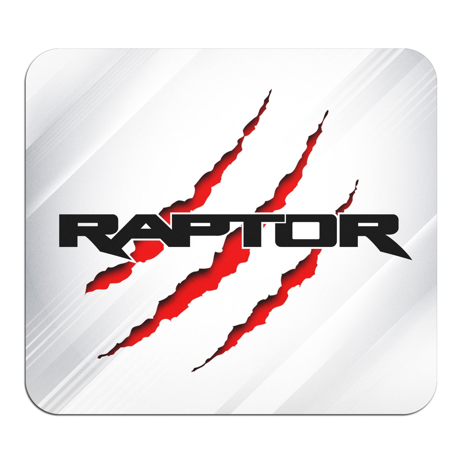 iPick Image for Ford F-150 Raptor Claw Marks White Graphic PC Mouse Pad ...