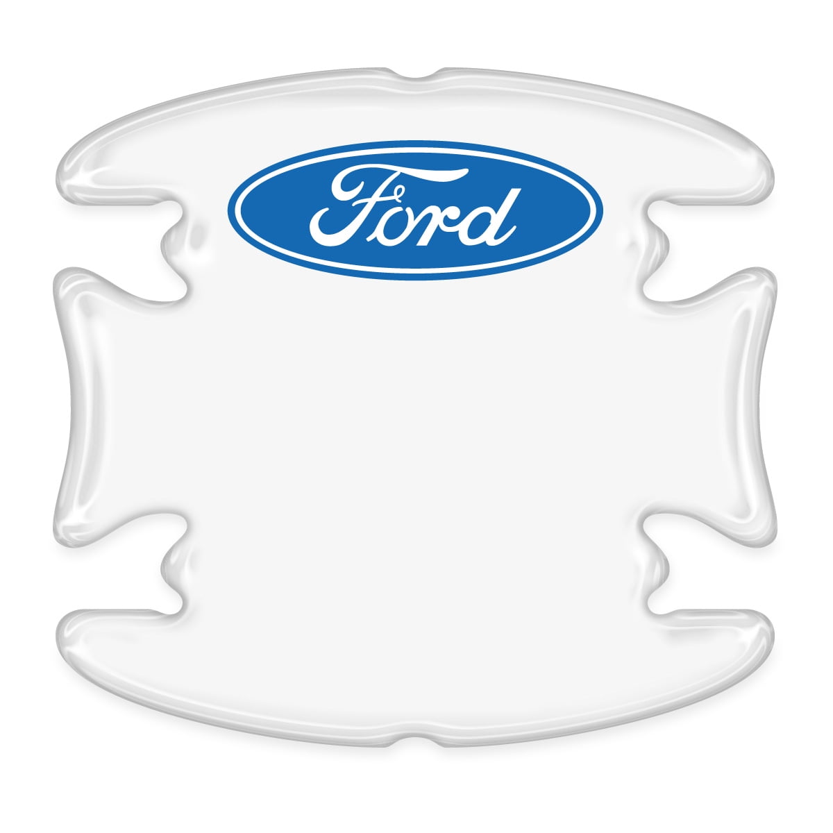 iPick Image for Ford Logo Universal Car Door Handle Cup Protector Clear ...