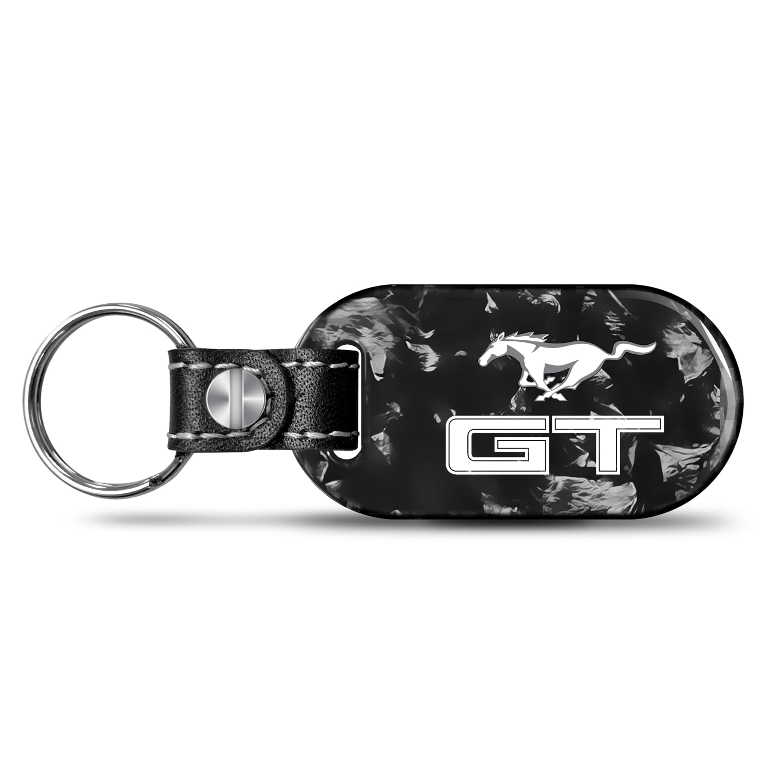 iPick Image for Ford Mustang GT LED Printed on Real Forged Carbon Fiber ...