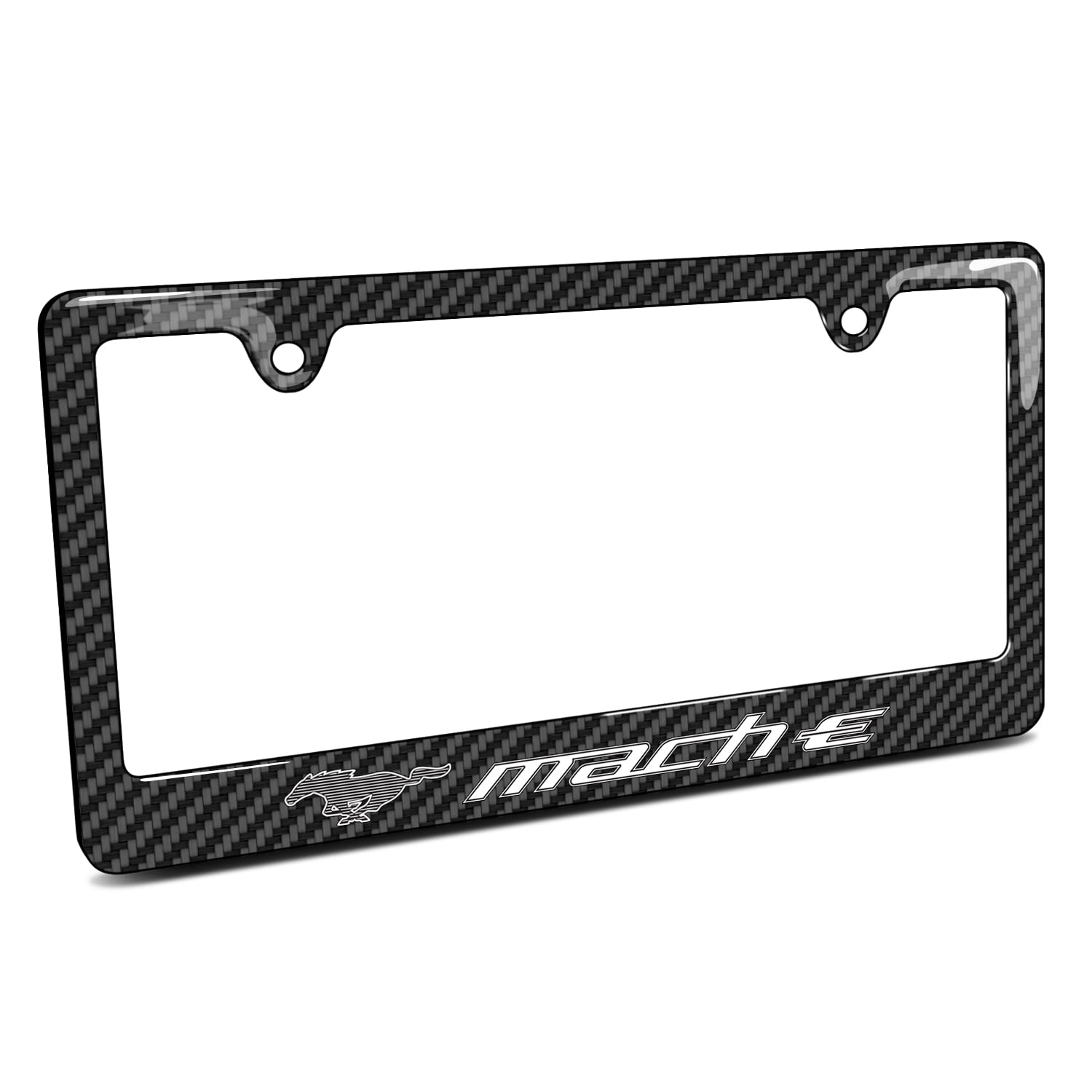 iPick Image for Ford Mustang Mach-E Black Carbon Fiber Look ABS Plastic ...