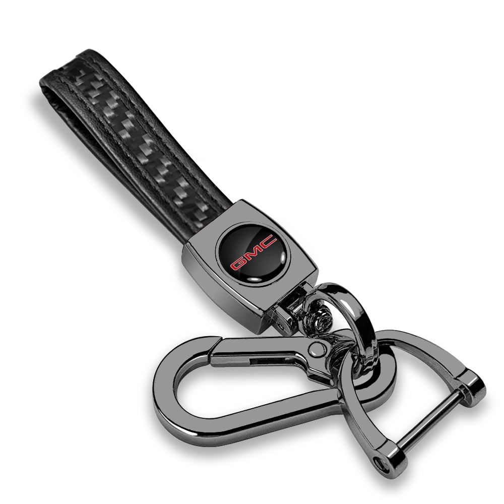 iPick Image for GMC in Red Real Black Carbon Fiber Strap Gunmetal Black ...