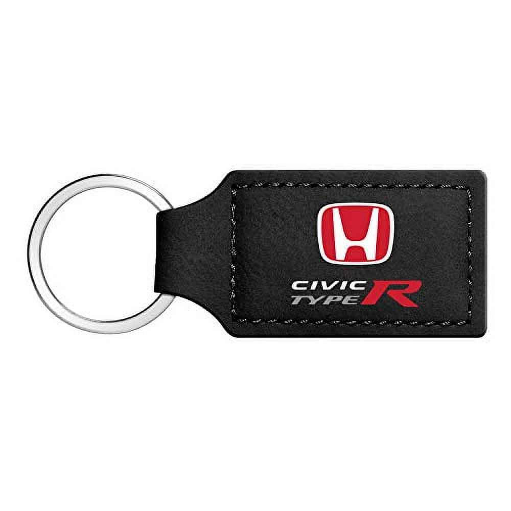 iPick Image for Honda Civic Type-R Rectangular Black Leatherette Key ...