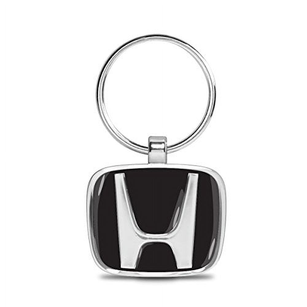 iPick Image for Honda H Logo Chrome Die-cast Metal Key Chain, Official ...