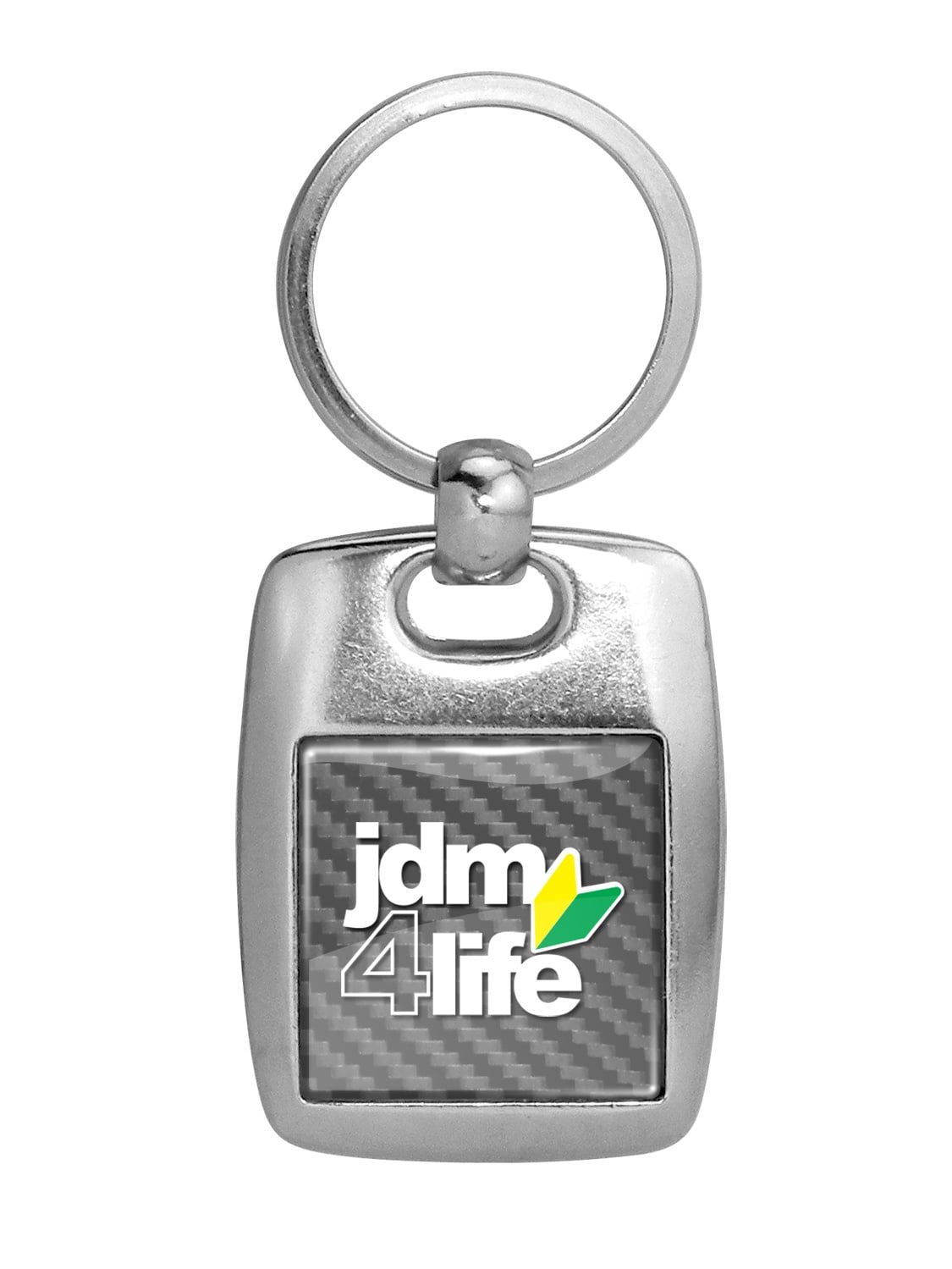 iPick Image for JDM JDM-for-Life Silver Carbon Fiber Backing Brush ...