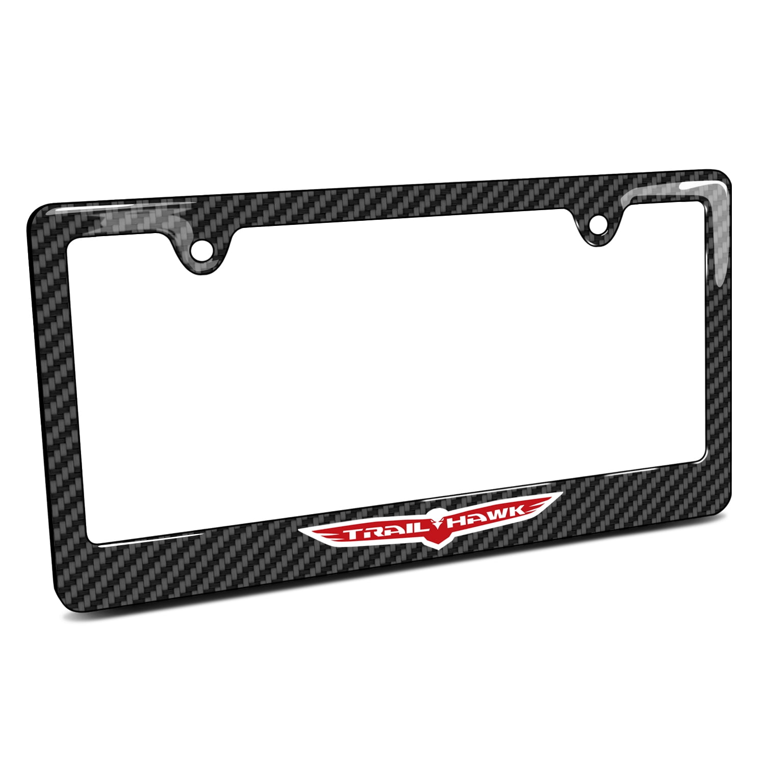 iPick Image for Jeep Trailhawk Black Carbon Fiber Look ABS Plastic ...