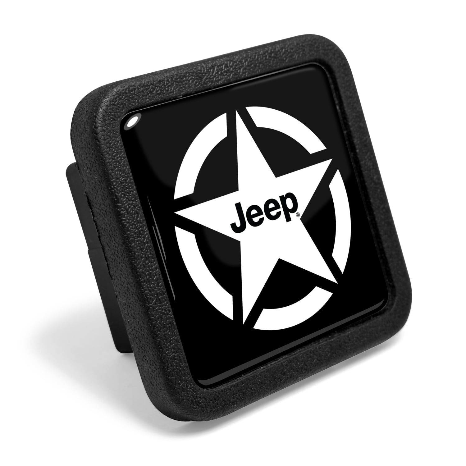 iPick Image for Jeep Willys Star Logo Black Rubber Heavy-Duty 2 ...