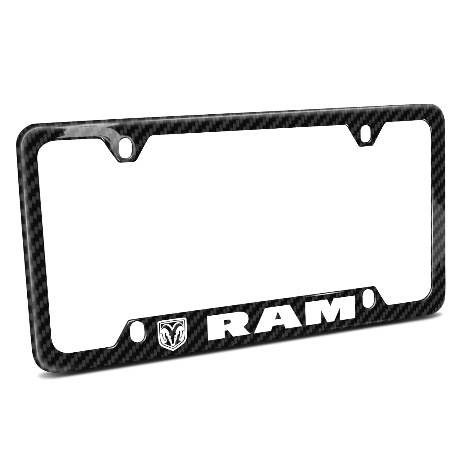 iPick Image for RAM Black Real 3K Carbon Fiber 50 States 4 Holes ...