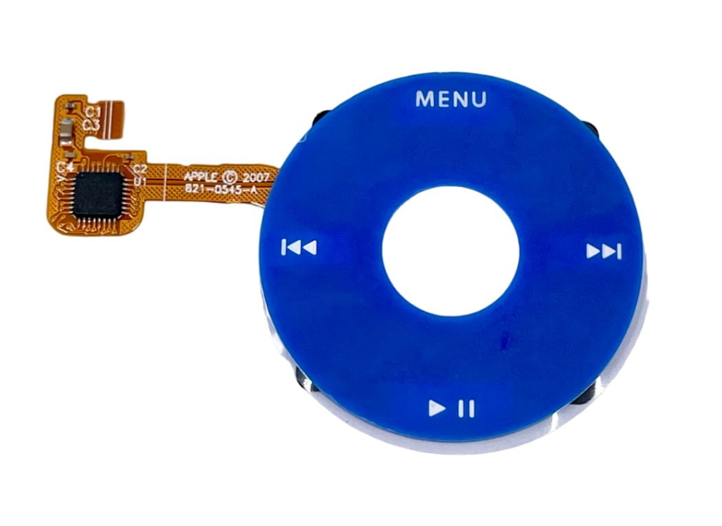 iPod Classic Blue Click Wheel Flex Apple 6th 7th Gen 80gb 120gb 160gb ...