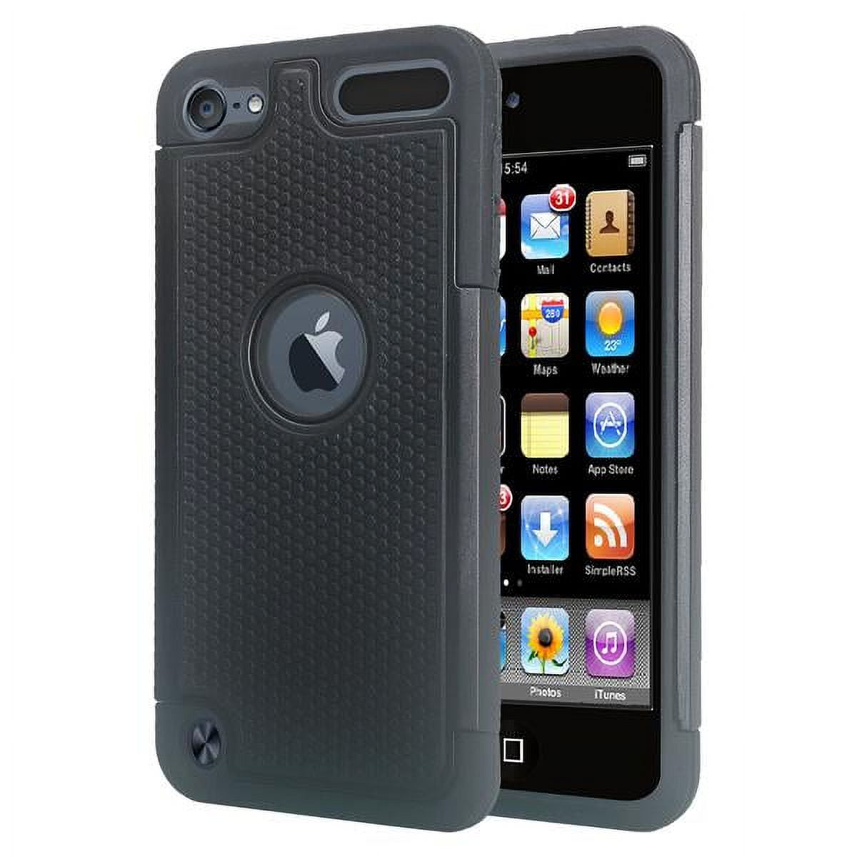 iPod Touch 5 Case,iPod Touch 6 Case, Slim Anti-Slip Armor Cover Case ...