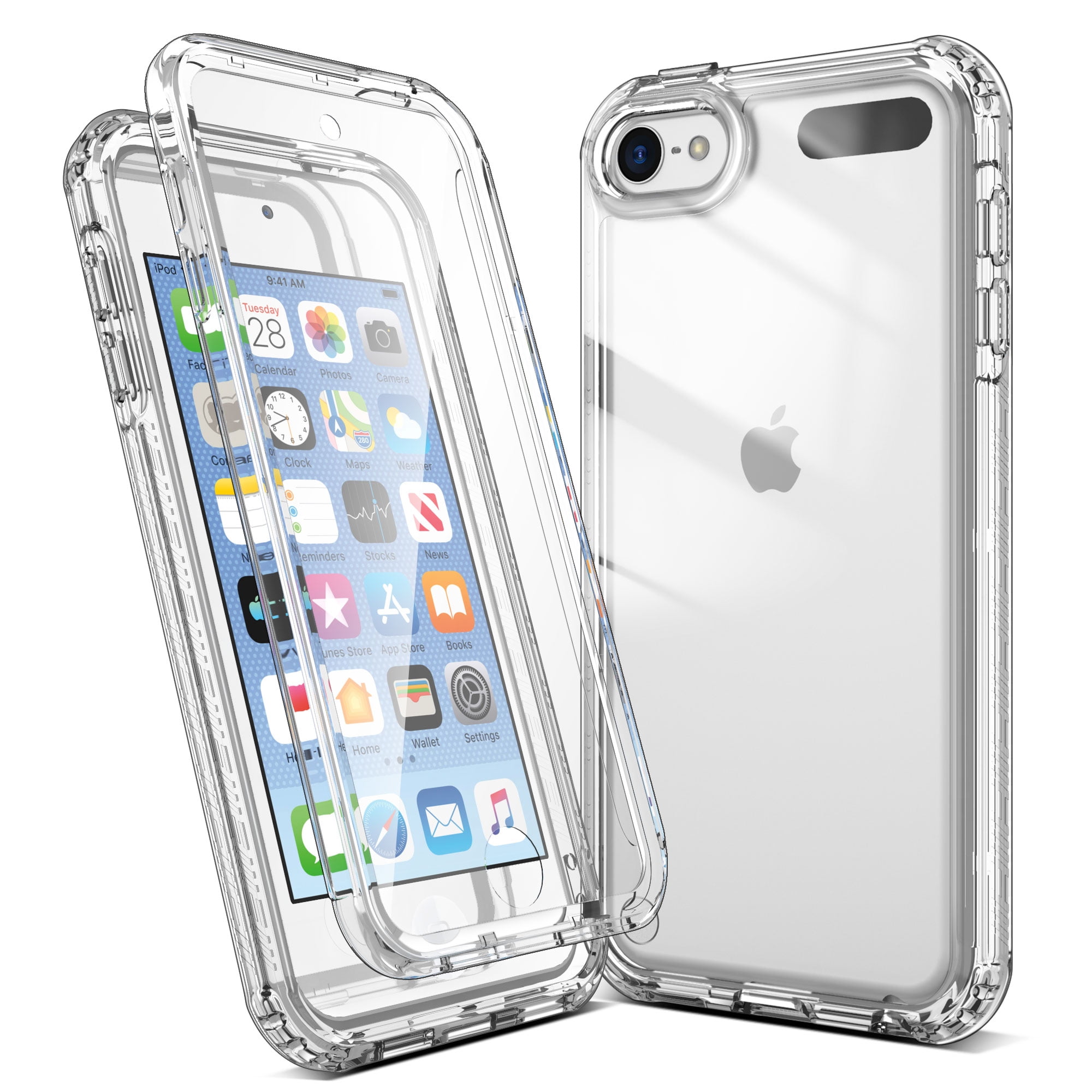 iPod Touch 7th Generation Case, iPod Touch 6 Case With Screen Protector ...