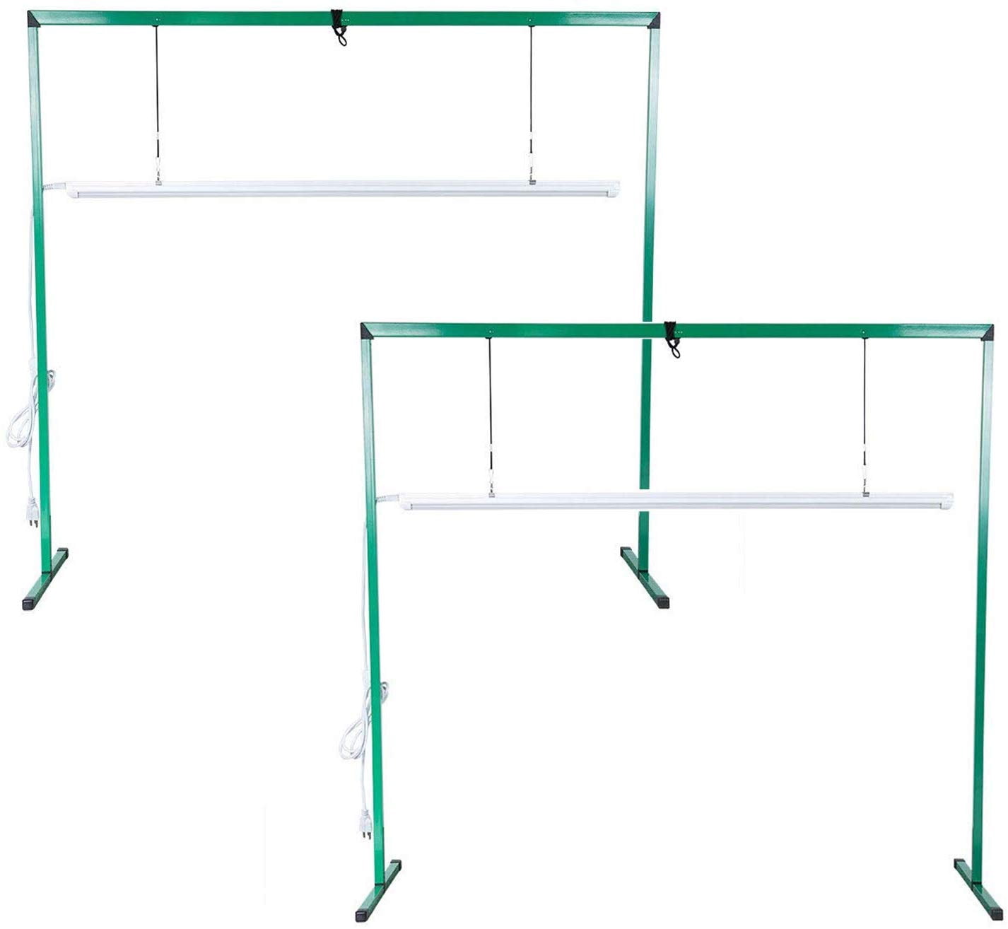 iPower 2-Pack 36W 4 ft LED Light Stand Rack or Seed Starting Plant ...