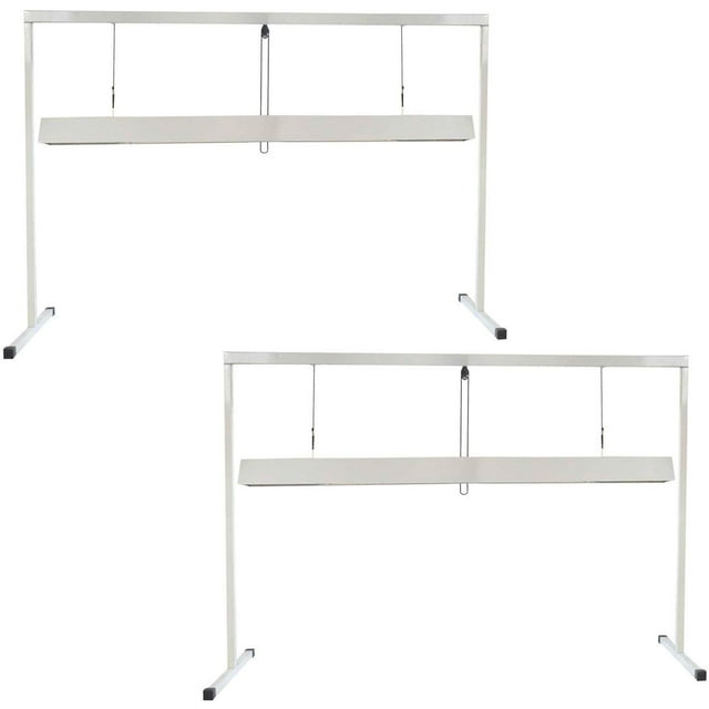 iPower 2-Pack 54WX2 4 Feet 2-Bulb T5 Fluorescent Light Stand Rack for ...
