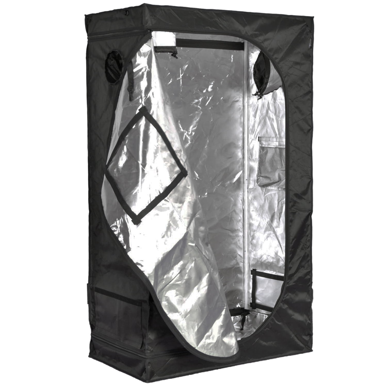 iPower 36"x20"x62" Hydroponic Water-Resistant Grow Tent with Removable ...