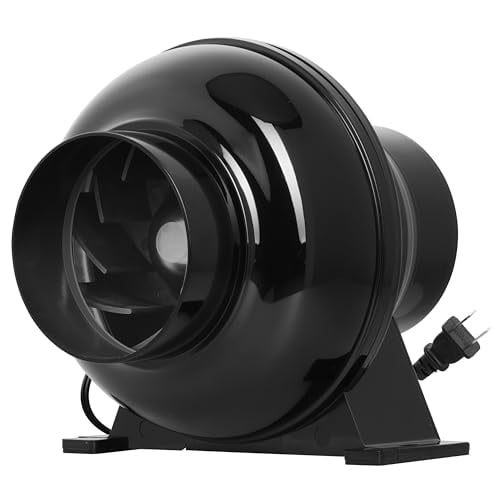 iPower 4 Inch 195 CFM Inline Duct Grow Tent Air Vent Exhaust Booster ...