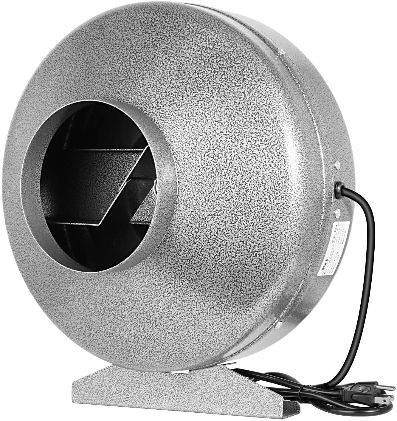 iPower 6 inch 442 CFM Inline Ventilation HVAC Vent Blower Fan for Grow ...