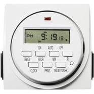 BN-LINK 7 Day Heavy Duty Digital Programmable Dual Outlet Timer - 2 ...