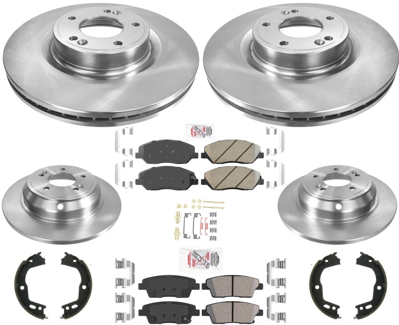 iPro Improved Brake Service Kit for Hyundai for Genesis 3.8L 4Door 2010 ...