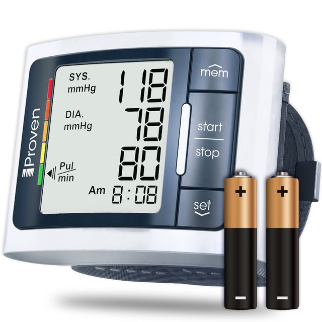 iProven Automatic Digital Blood Pressure Monitor, BPM-337 Wrist Cuff ...
