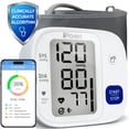 iProven Upper Arm Blood Pressure Monitor for Home Use Bluetooth BPM-35 ...