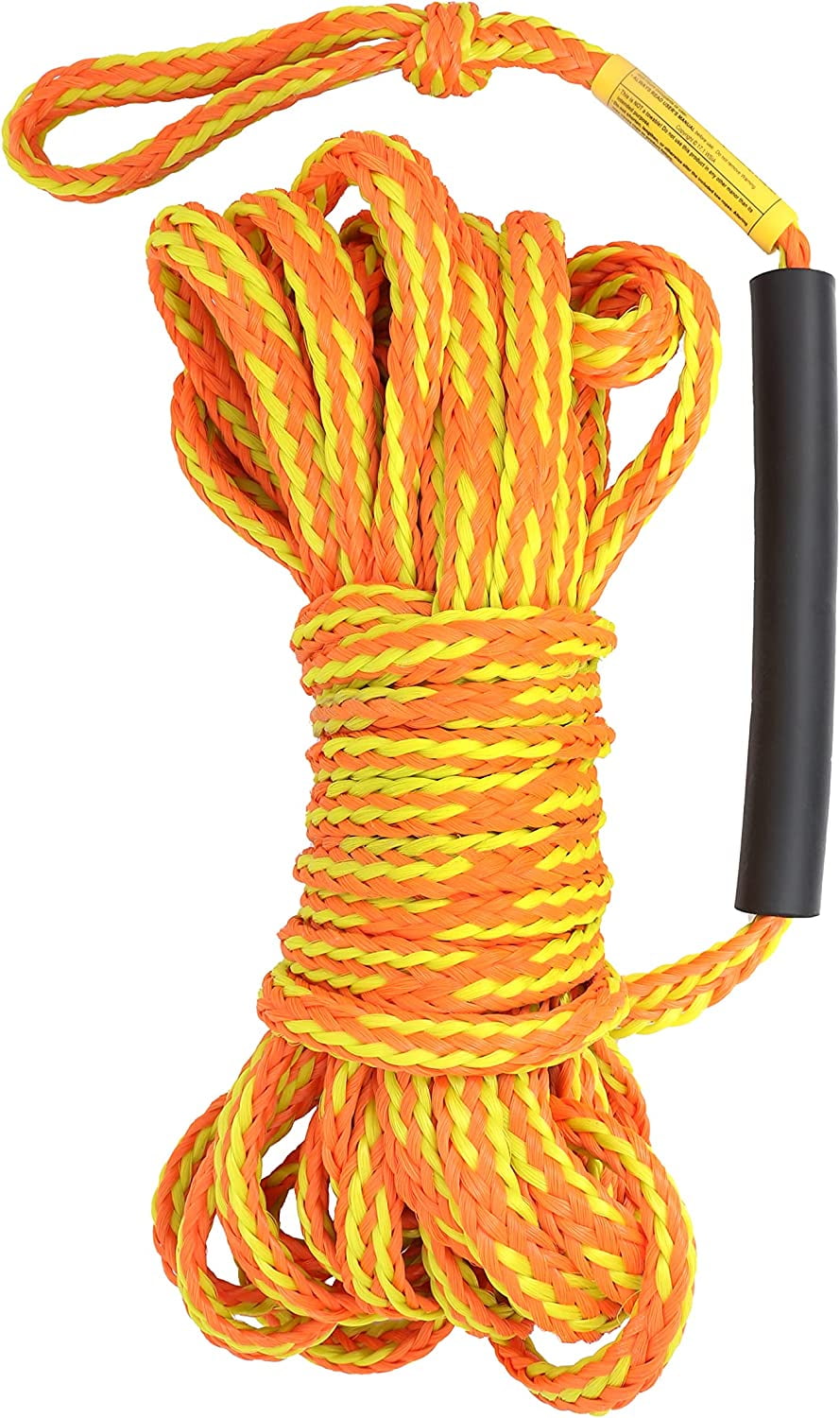 iROCKER Boating Tow Rope, 18M Rope for Towable Tubes, Wakeboarding ...