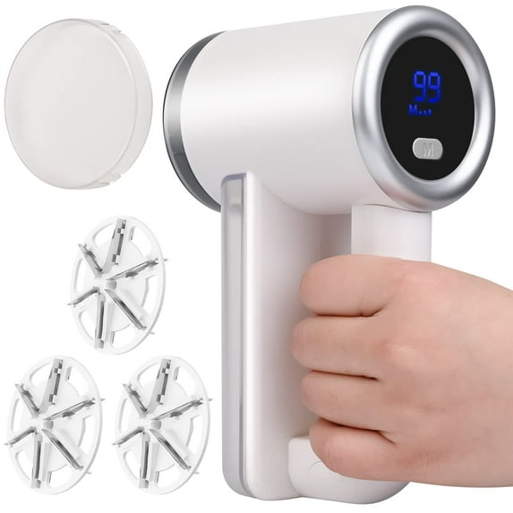 iRUNTEK Rechargeable Fabric Shaver, Electric Commercial Lint Remover ...