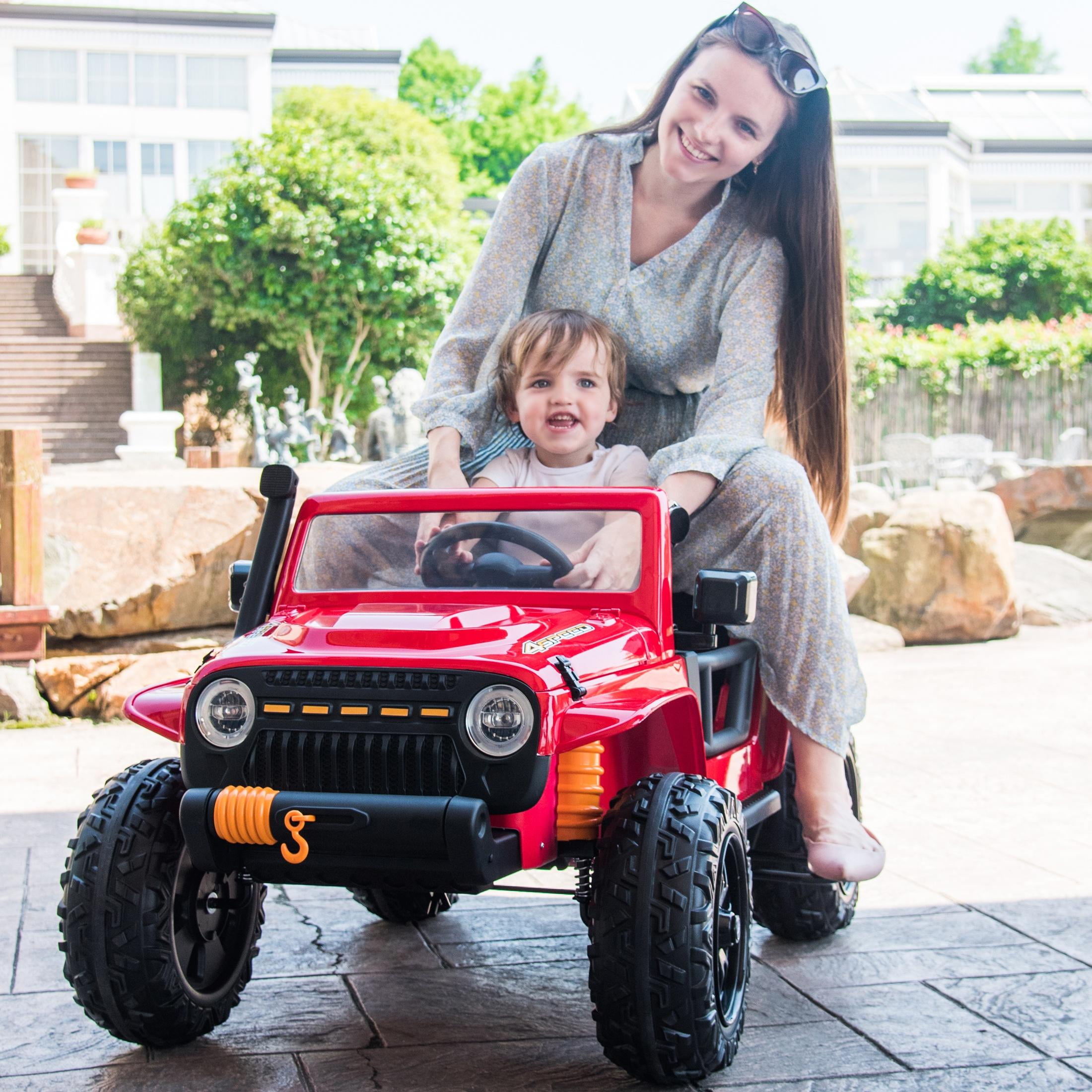 iRerts 24V Powered Ride on Truck, Ride on Toys Car with Remote Control ...