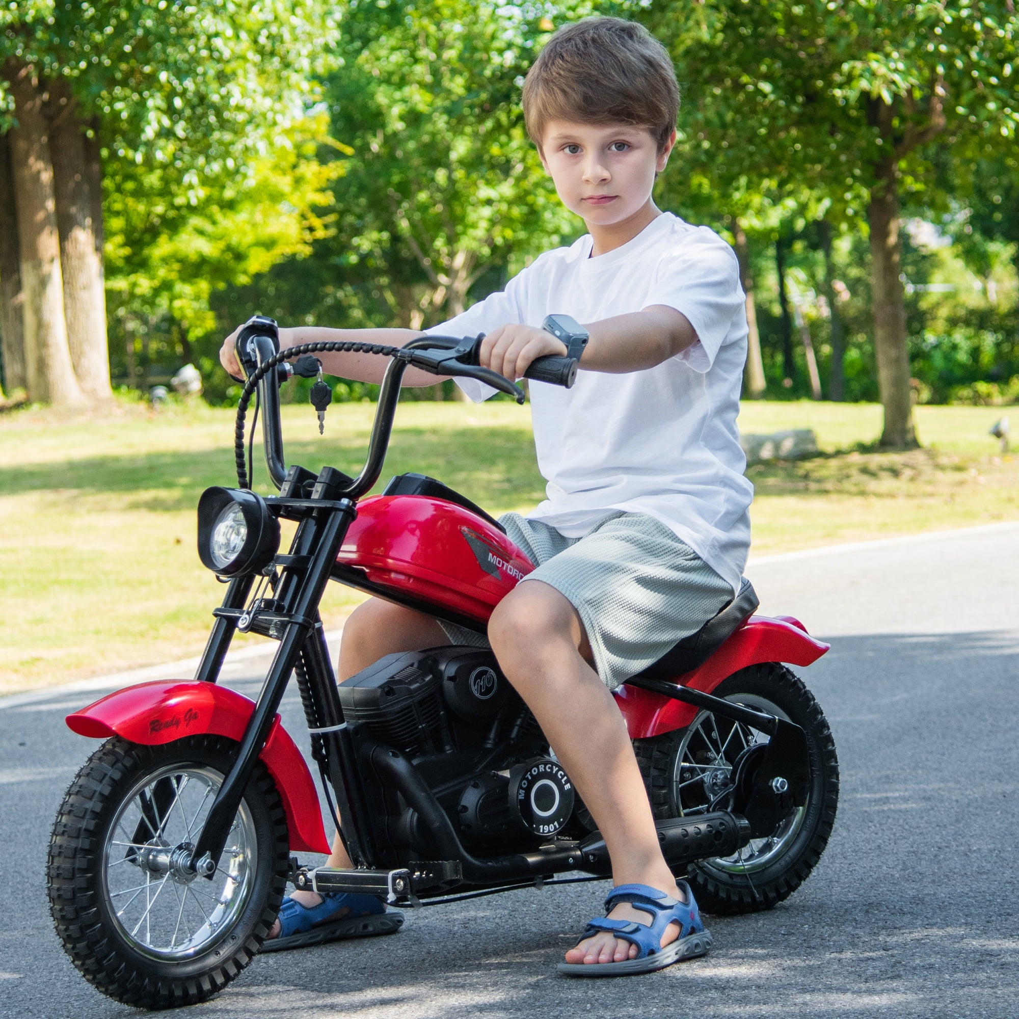 iRerts 24V Ride on Toys for Big Kids, Electric Dirt Bike for Boys Girls ...