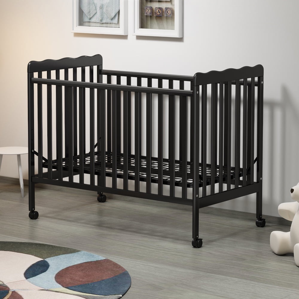 iRerts 3 In 1 Convertible Baby Crib, Wood Converts from Baby Crib to ...