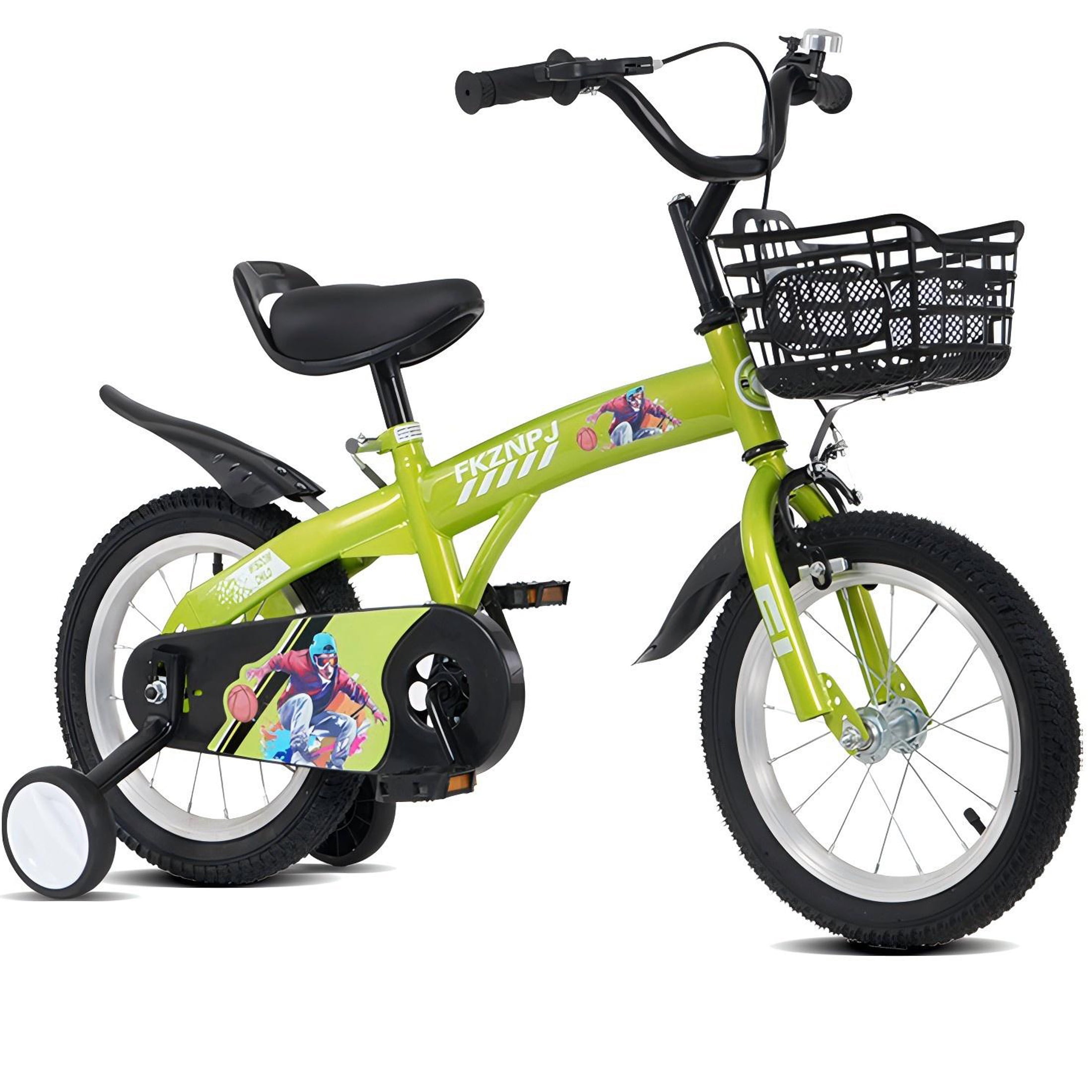 iRerts Kids Bike with Training Wheels, 18 Inch Kids Bicycle for Boys ...