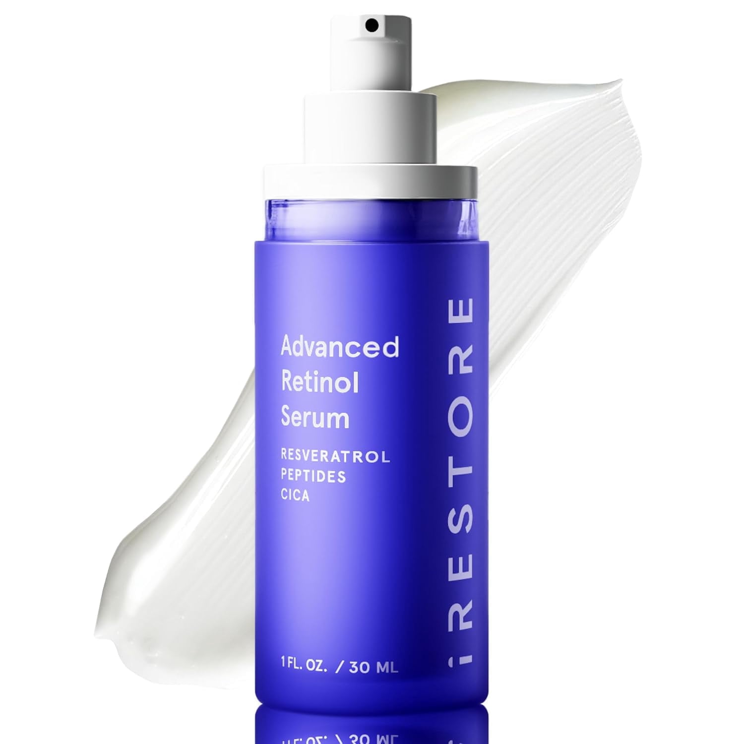 iRestore Retinol Serum for Face - 1% Retinol with Peptides & Hyaluronic ...